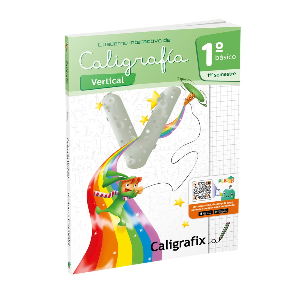 Cuaderno Interactivo De Caligrafía Vertical 1° Básico 1° Semestre ...